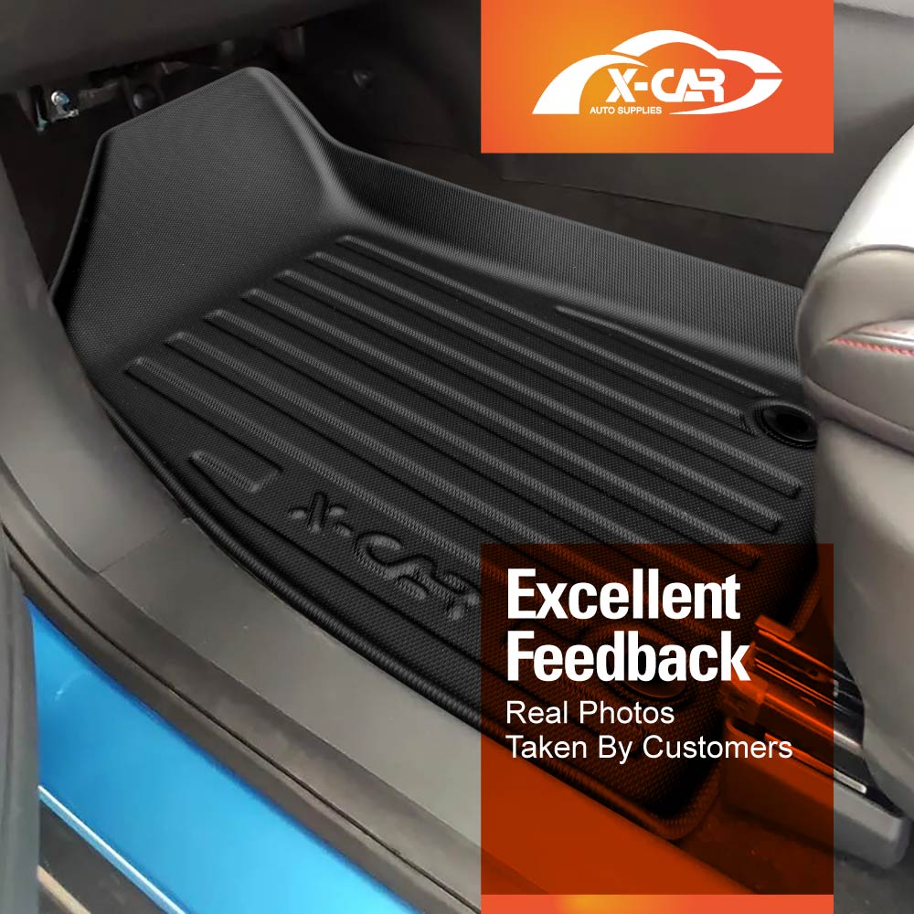3D Floor Mats for MG ZS EV 2020-2025 All-Weather Car Liners | X-CAR