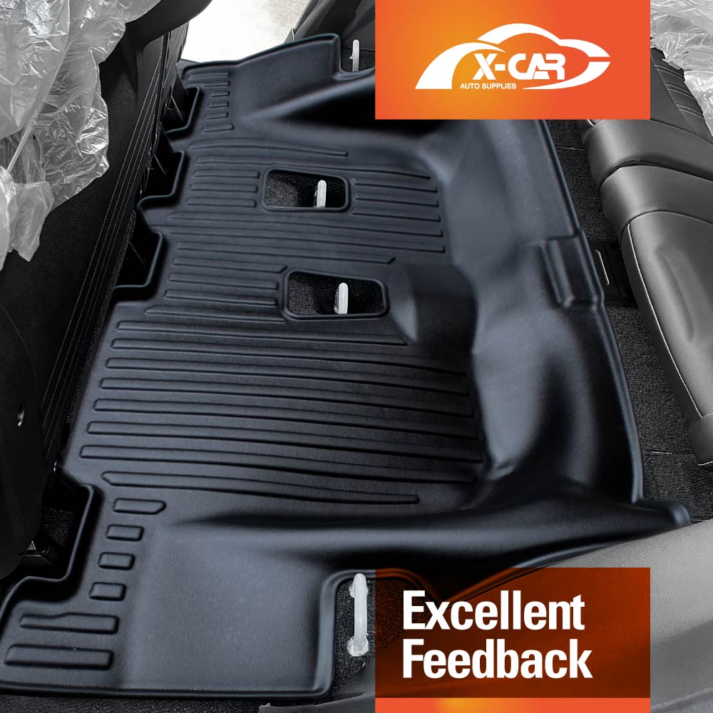 3D Floor Mats for Isuzu MU-X 2022-Onwards All-weather Liners| X-CAR