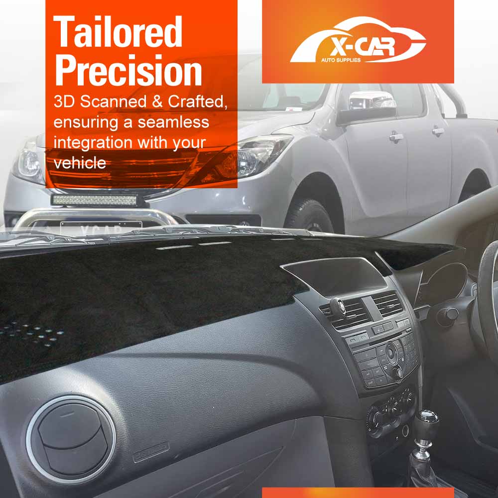 Dash Mat for Mazda BT-50 Dual Cab 2011-2020 Non-Slip Cover Dashboard ...