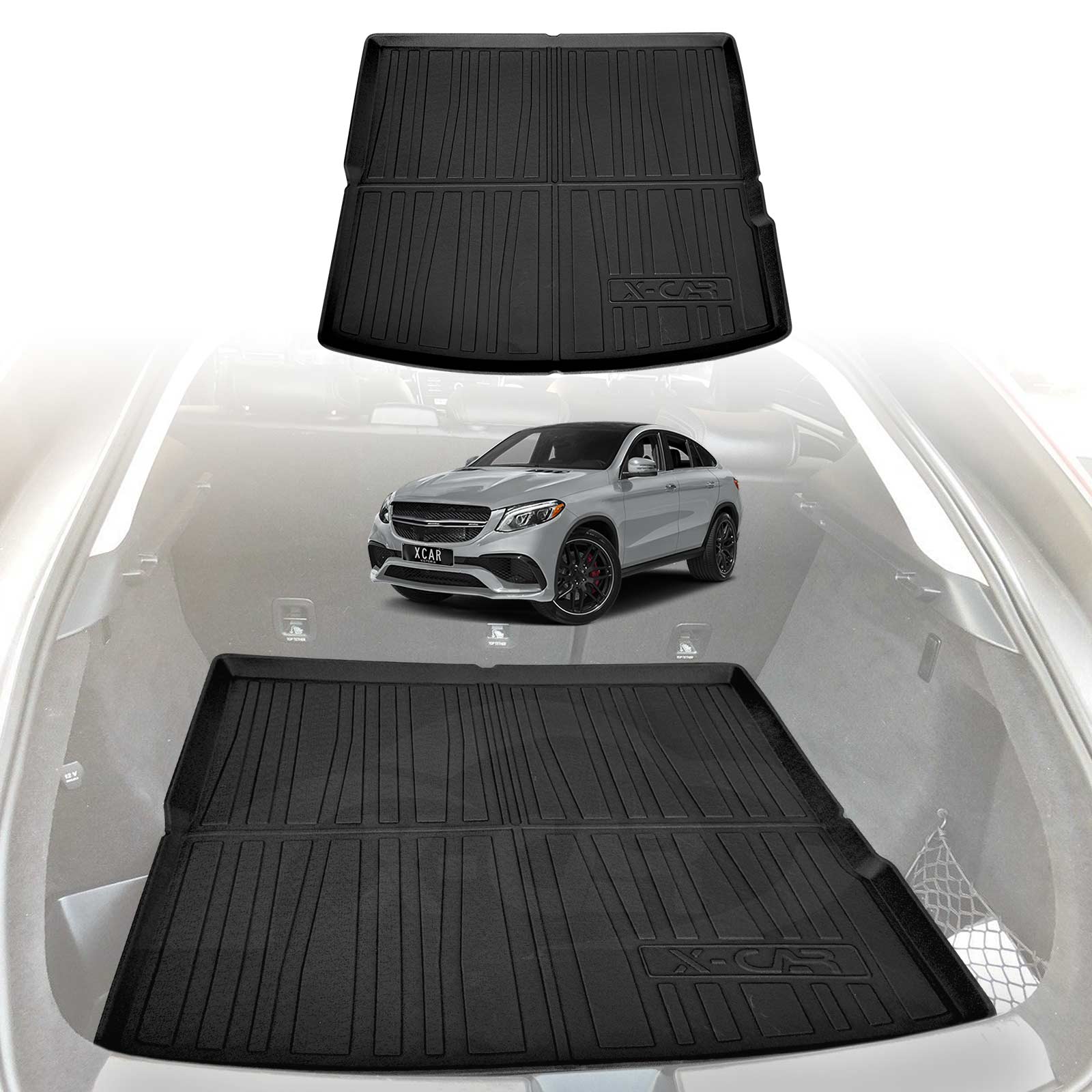 Boot Liner for Mercedes-Benz GLE Coupe 2015-2025 Cargo Trunk Cover Mat ...