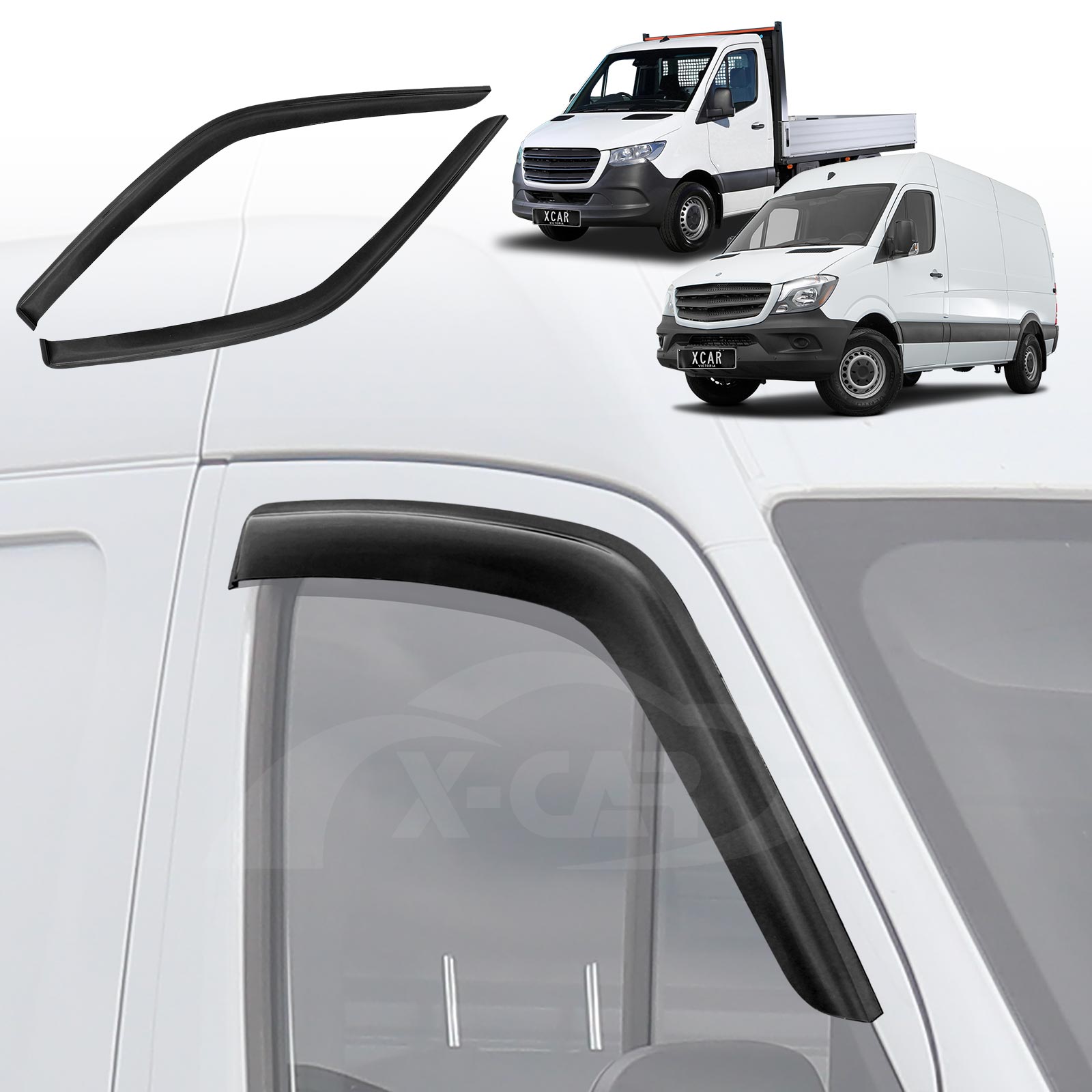 WeatherShields for Mercedes-Benz Sprinter 2006-2025 | X-CAR