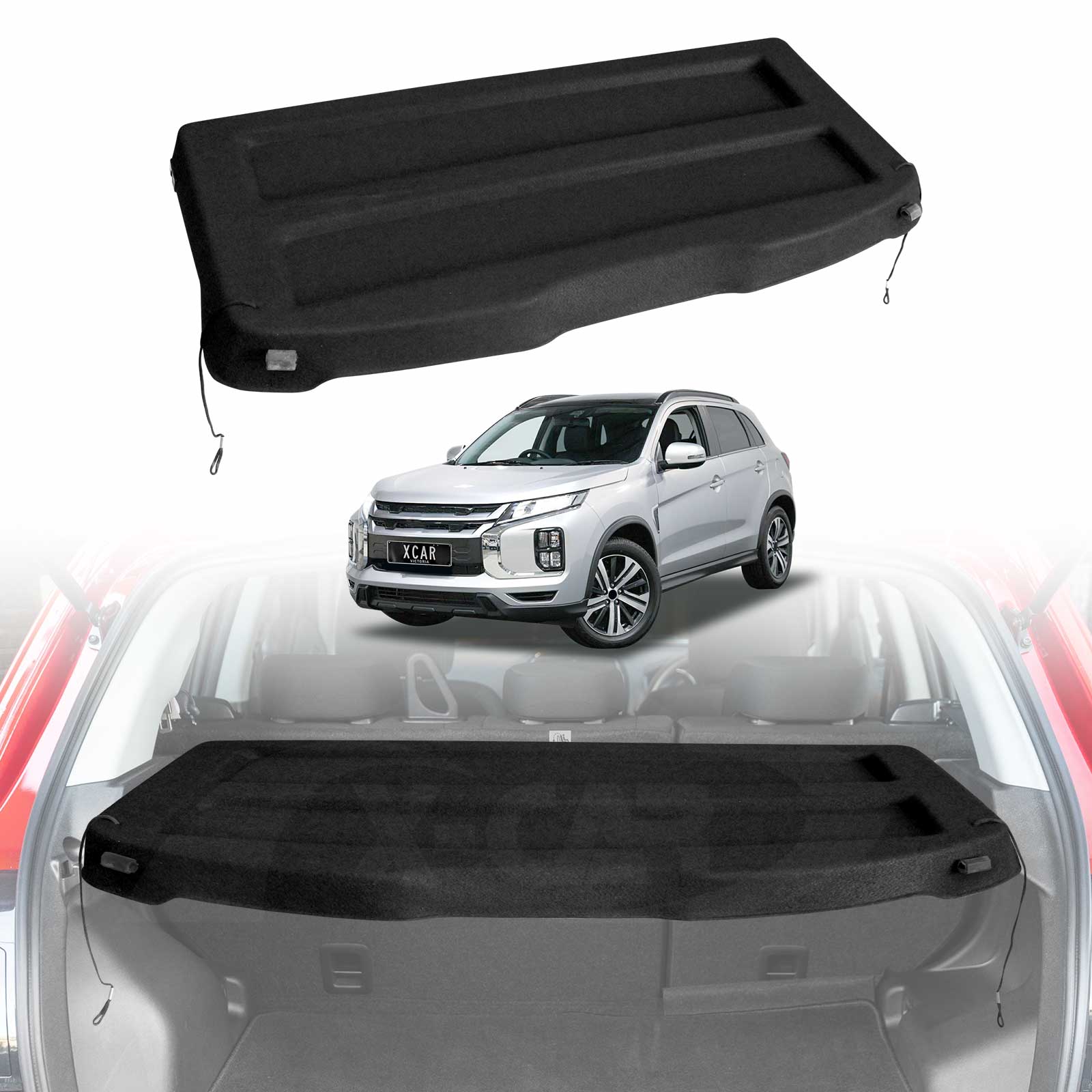 Cargo Cover for Mitsubishi ASX 2010–2025 | Trunk Shade & Privacy Cover ...