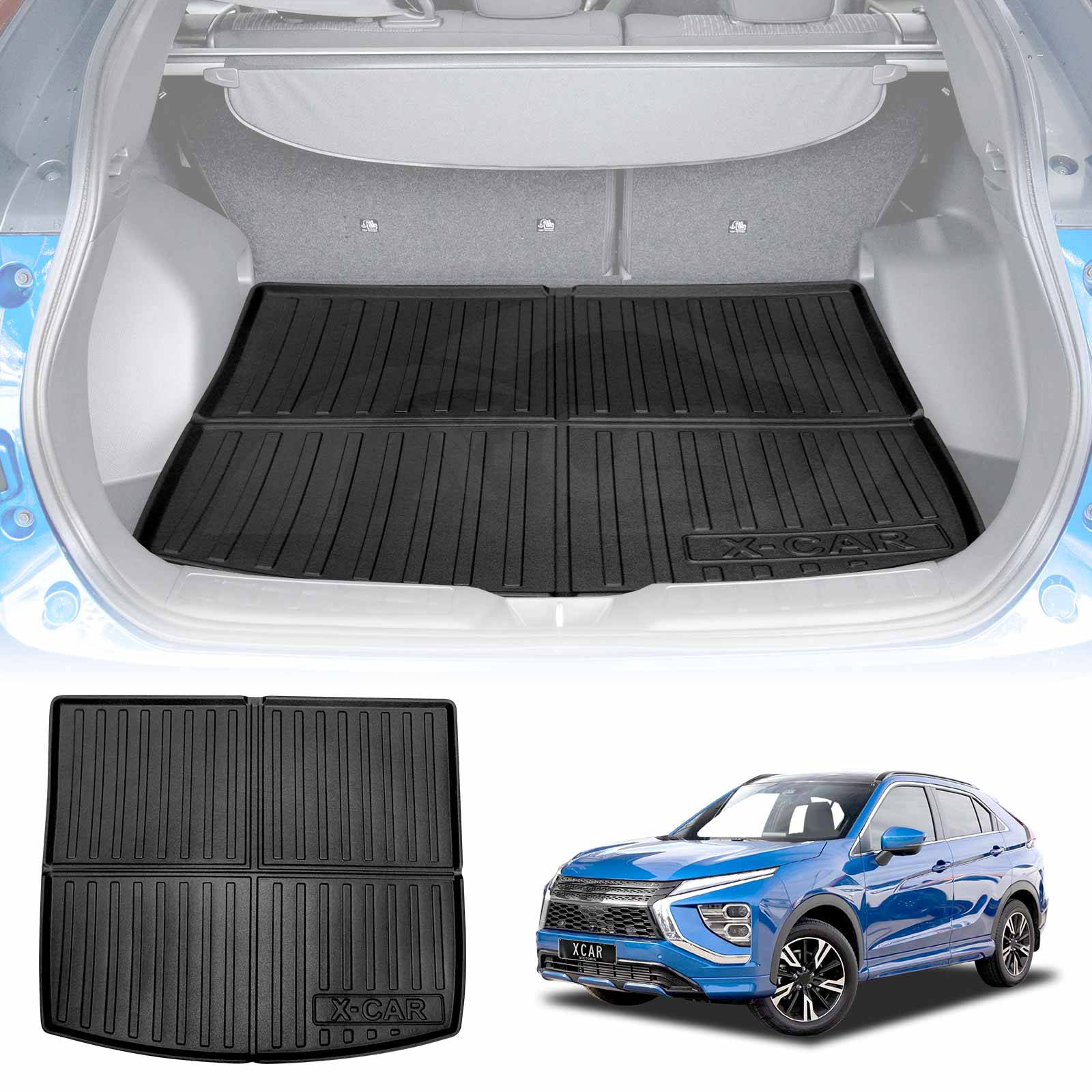 Boot Liner 3D All-Weather Heavy Duty Trunk Cargo Mats | X-CAR