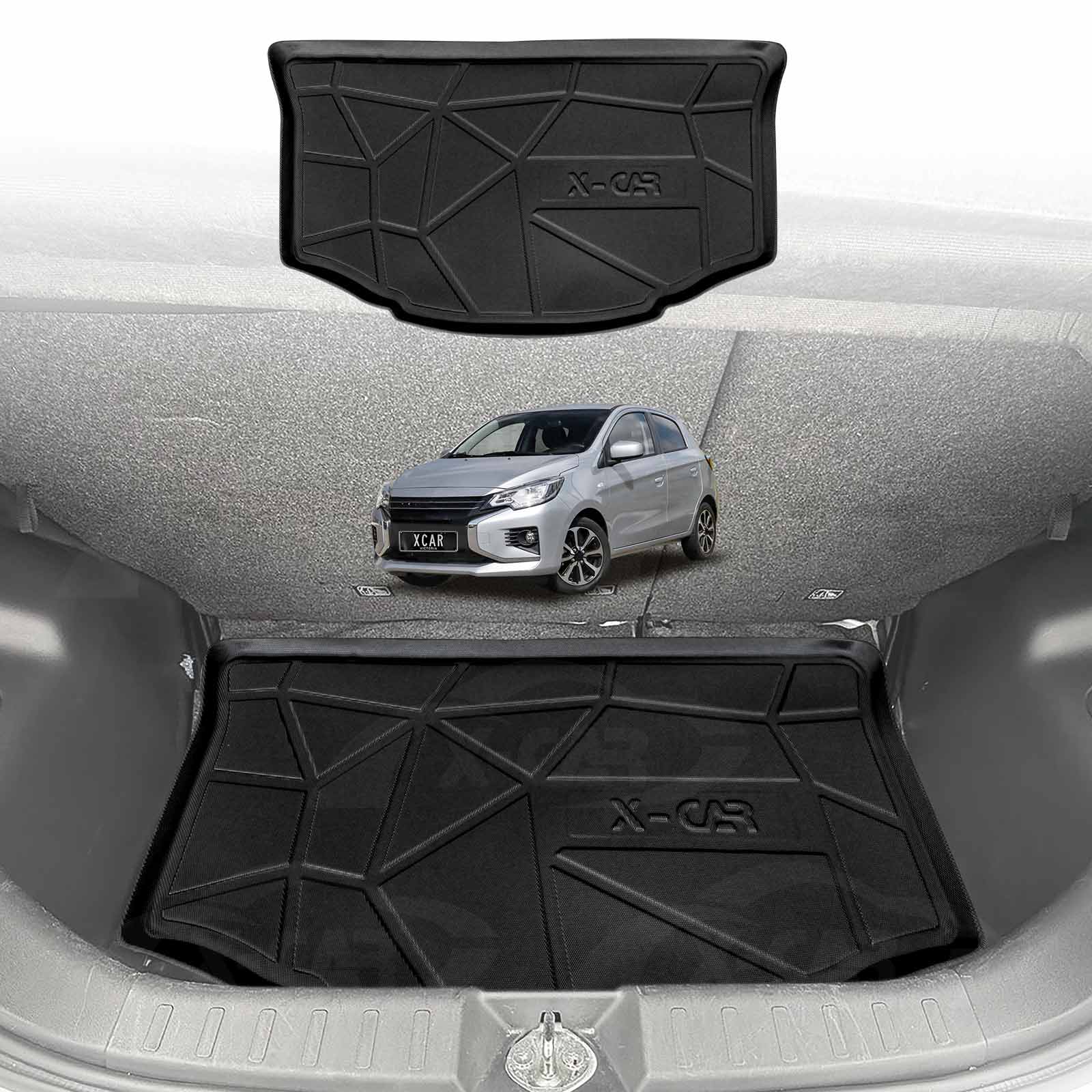 Boot Liner for Mitsubishi Mirage Hatch 2013-2022 All Weather Cargo Mat ...