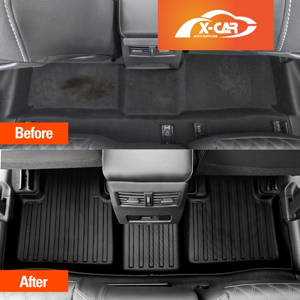 3D Car Floor Mats for Mitsubishi Outlander Petrol 2021-2025 All-Weathe ...