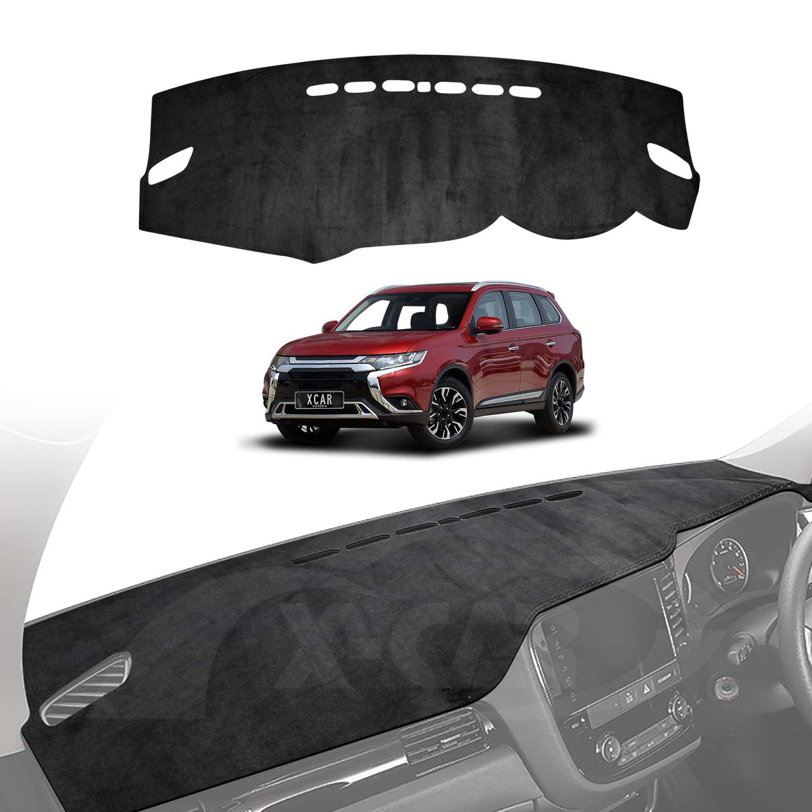 Dash Mat for Mitsubishi Outlander 2012-2021 Non-Slip | X-CAR
