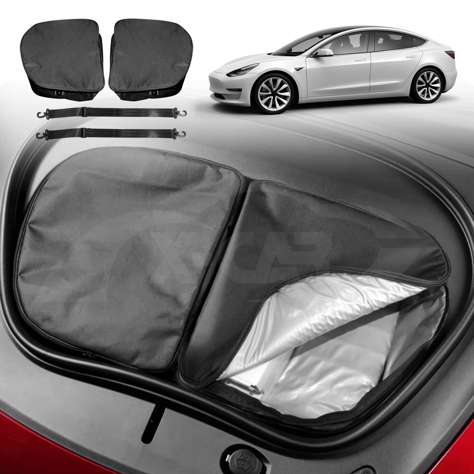 Front Trunk Cooler Bags for Tesla Model 3 2017-2023 Frunk Storage Orga ...