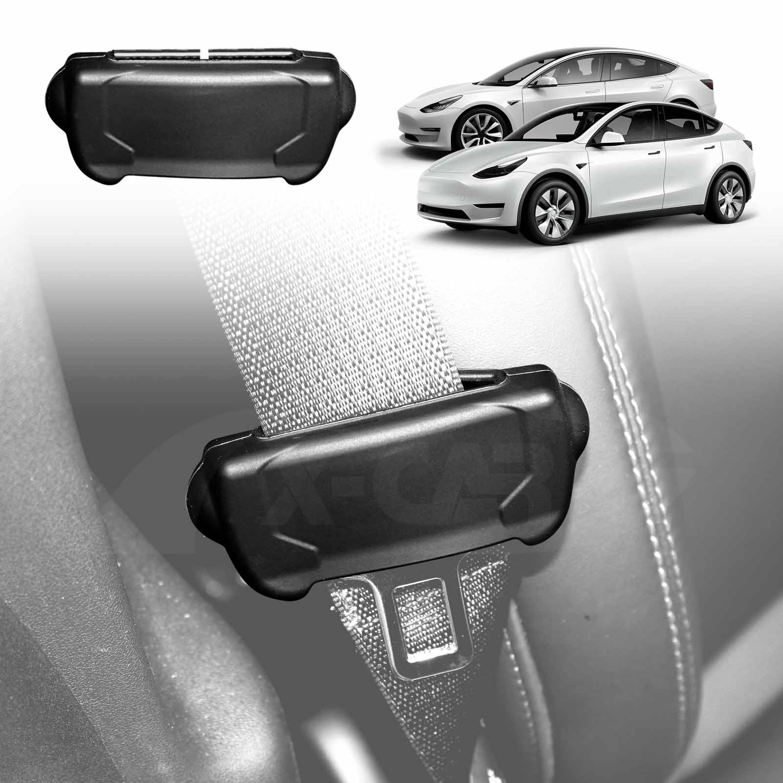 Car Seat Belt Buckle Protective Cover for Tesla Model 3/Y Interior ...