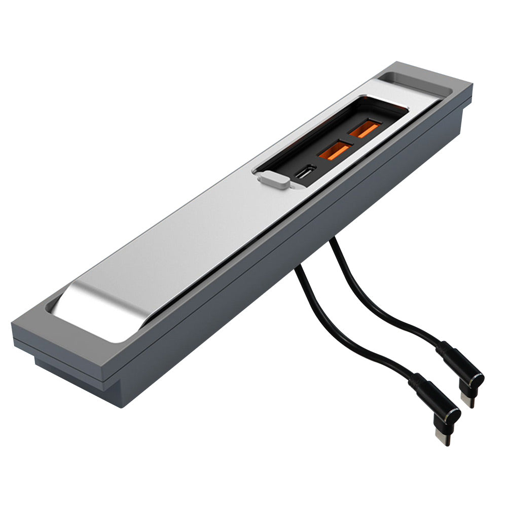 Tesla Model 3 Model Y USB Hub Type-C Fast Charging Adapter | X-CAR