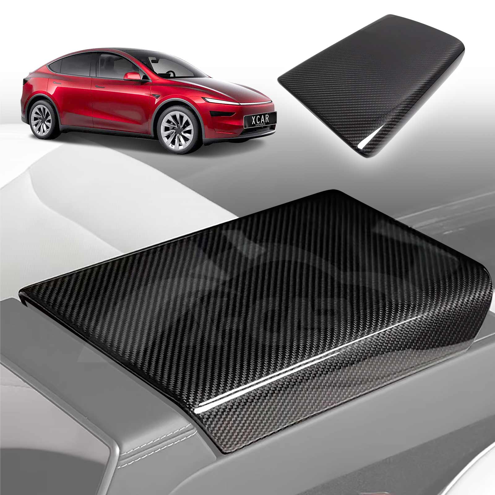 Center Console Armrest Pad Cover for Tesla Model Y Juniper 2025-Onward ...