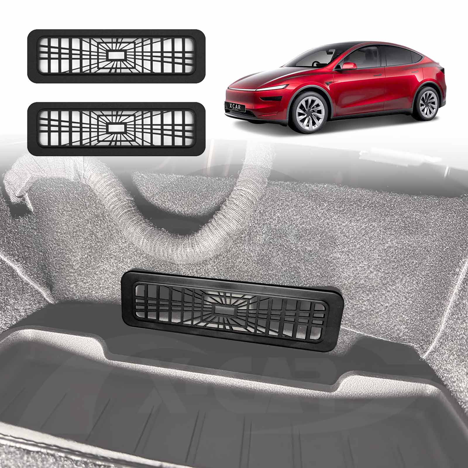 Backseat AC Vent Grille for Tesla Model Y Juniper 2025-Onwards Protect ...