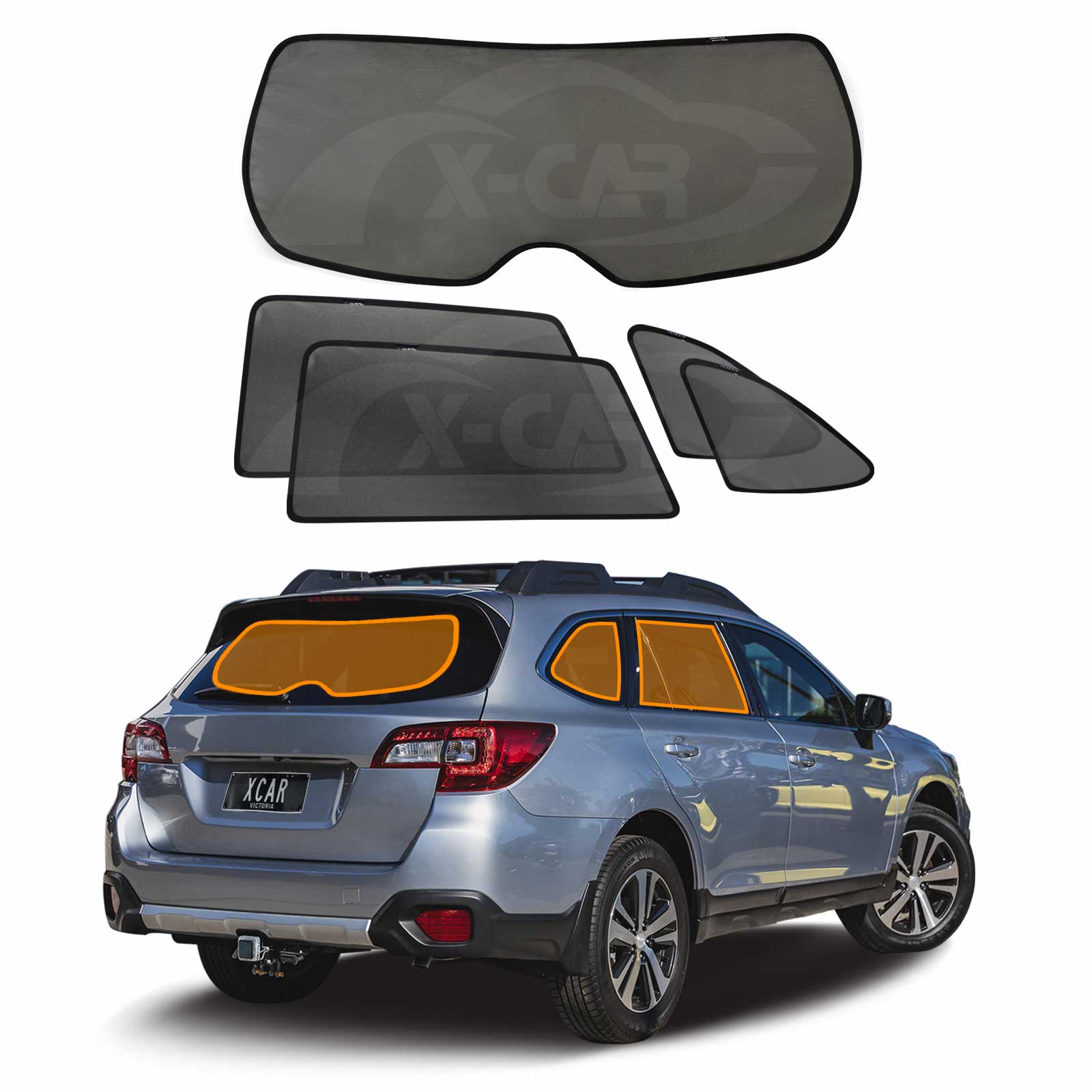 Window Sun Shade for Subaru Outback 2015-2020 | X-CAR