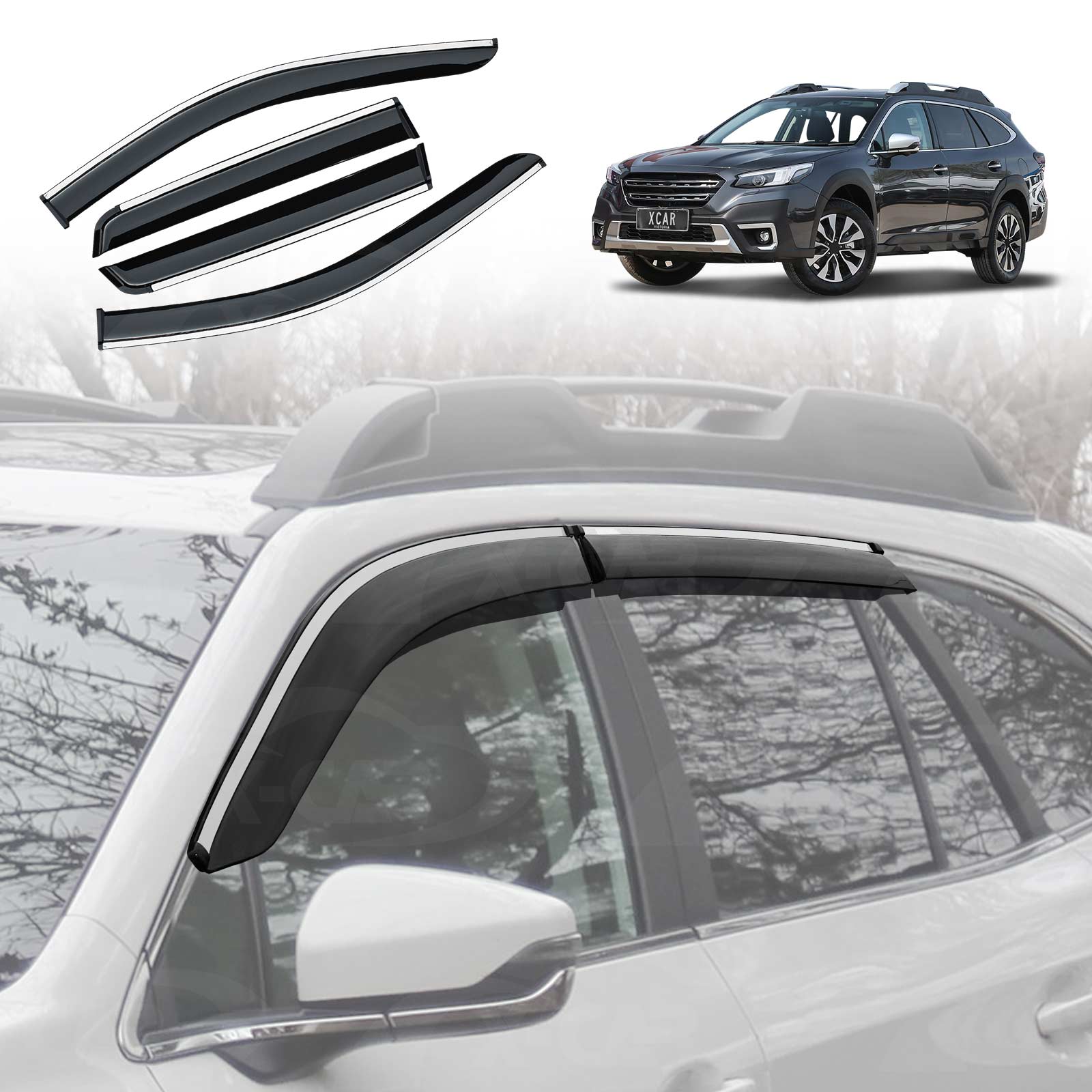 Weathershields for Subaru Outback 2020-2025 | X-CAR