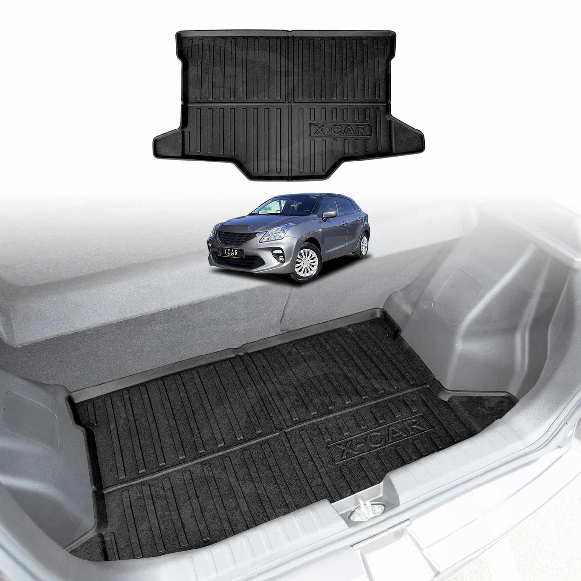 Boot Liner 3D All-Weather Heavy Duty Trunk Cargo Mats | X-CAR