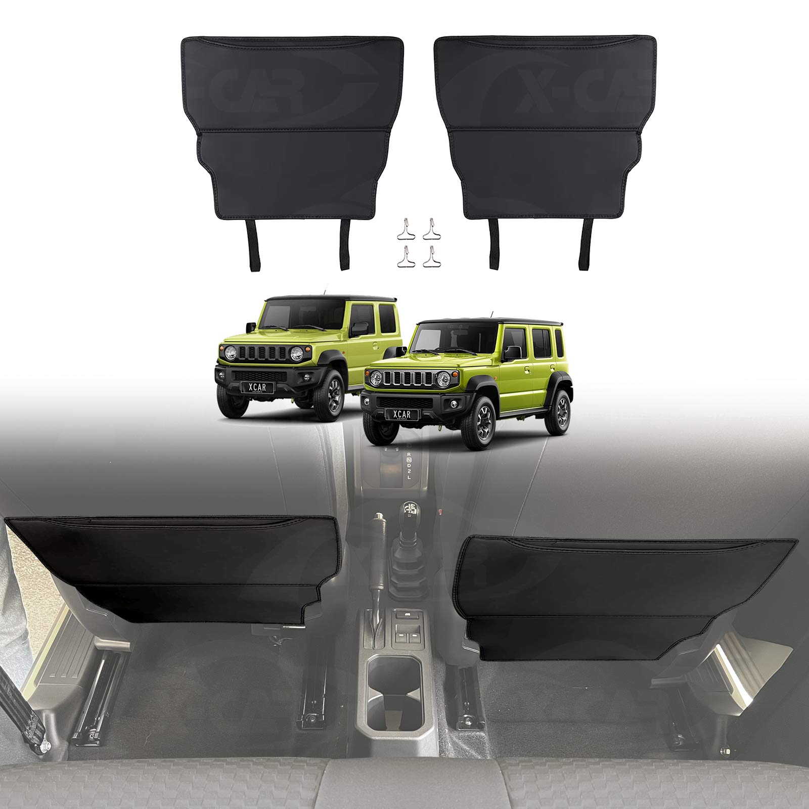 Car Front Seat Back Protectors for Suzuki Jimny | X-CAR