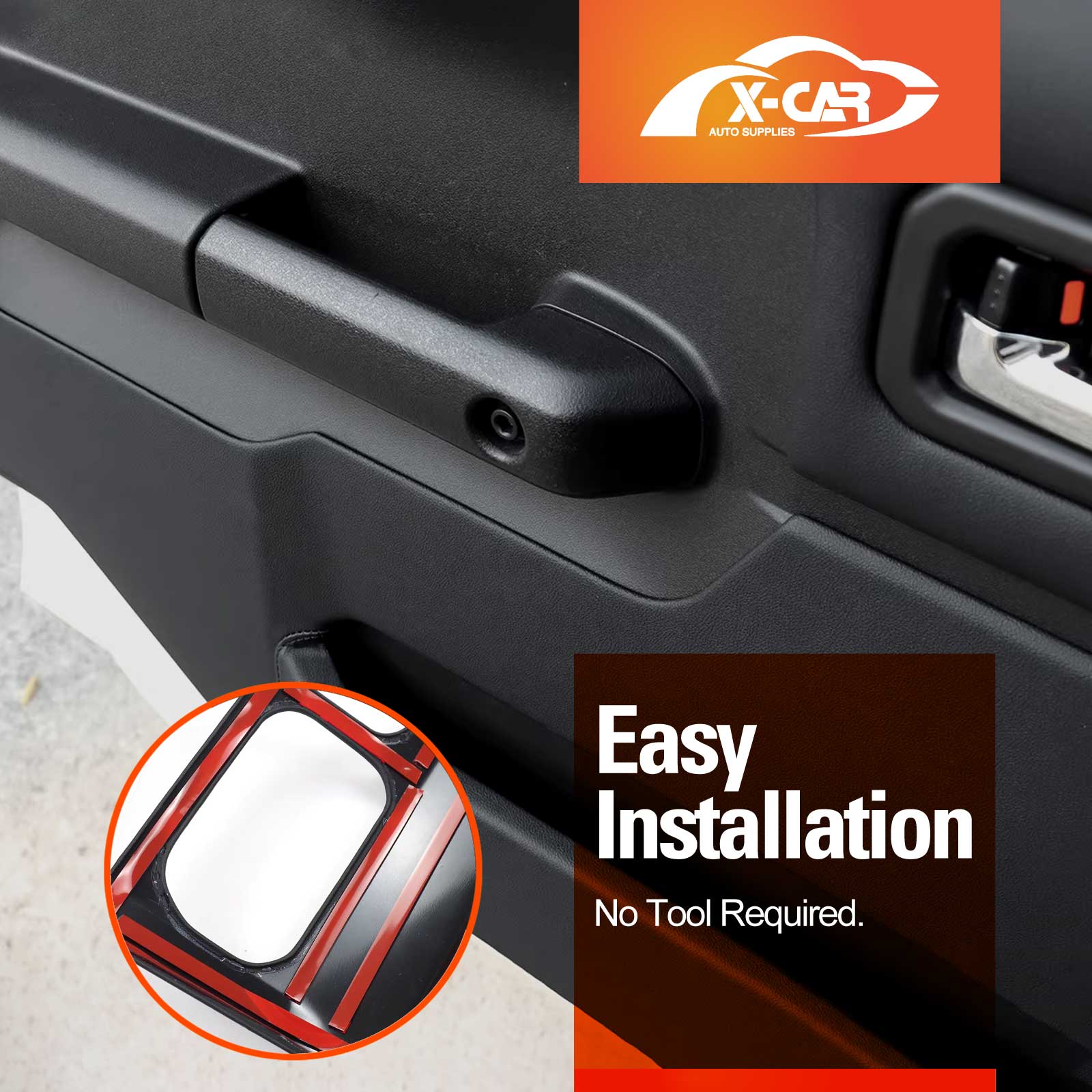 Front Door Protector Cover Panels for Suzuki Jimny 3-Door 2018+ | X-CAR