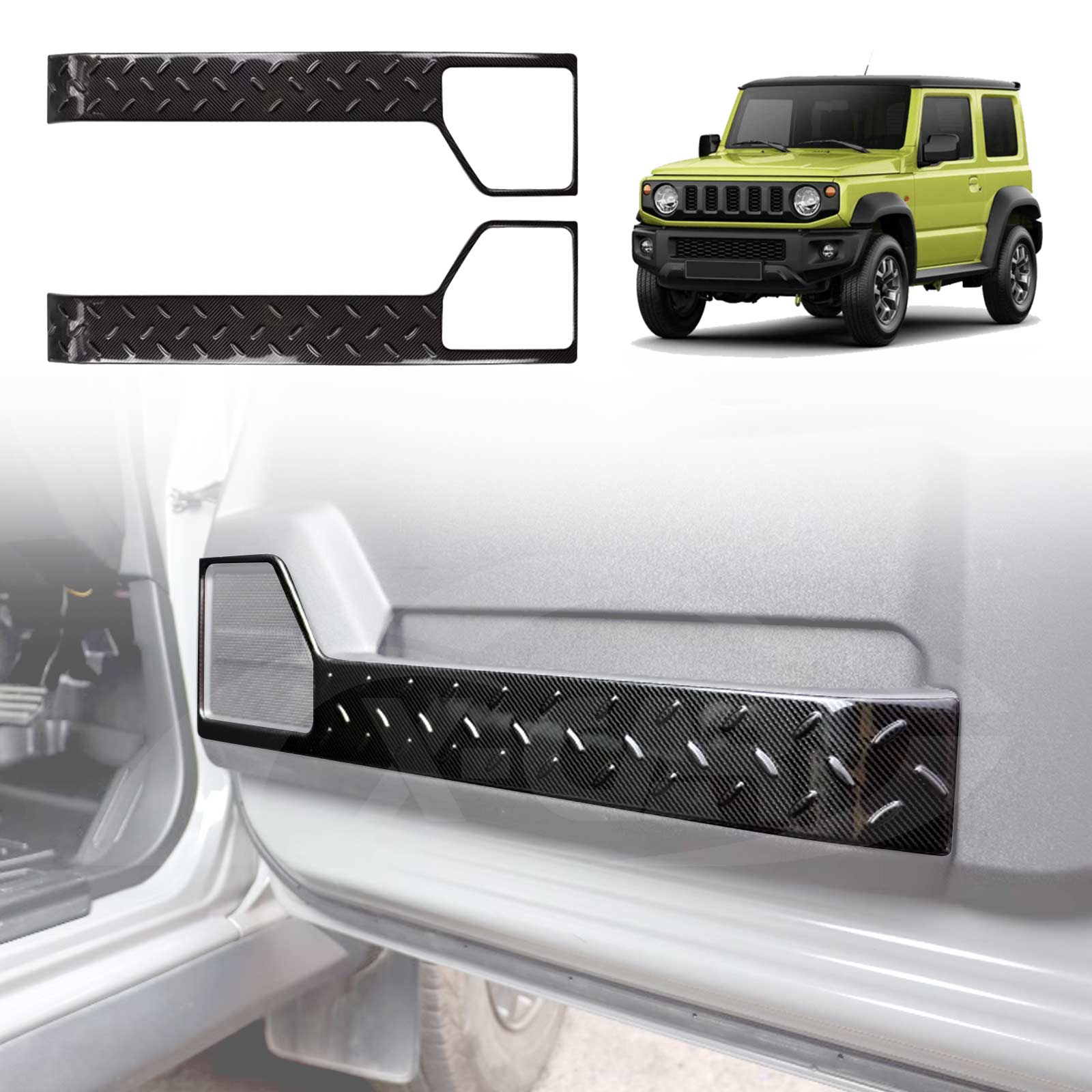 Anti Kick Car Door Panel For Suzuki Jimny 3-Door 2018-Onwards Steel Pr ...