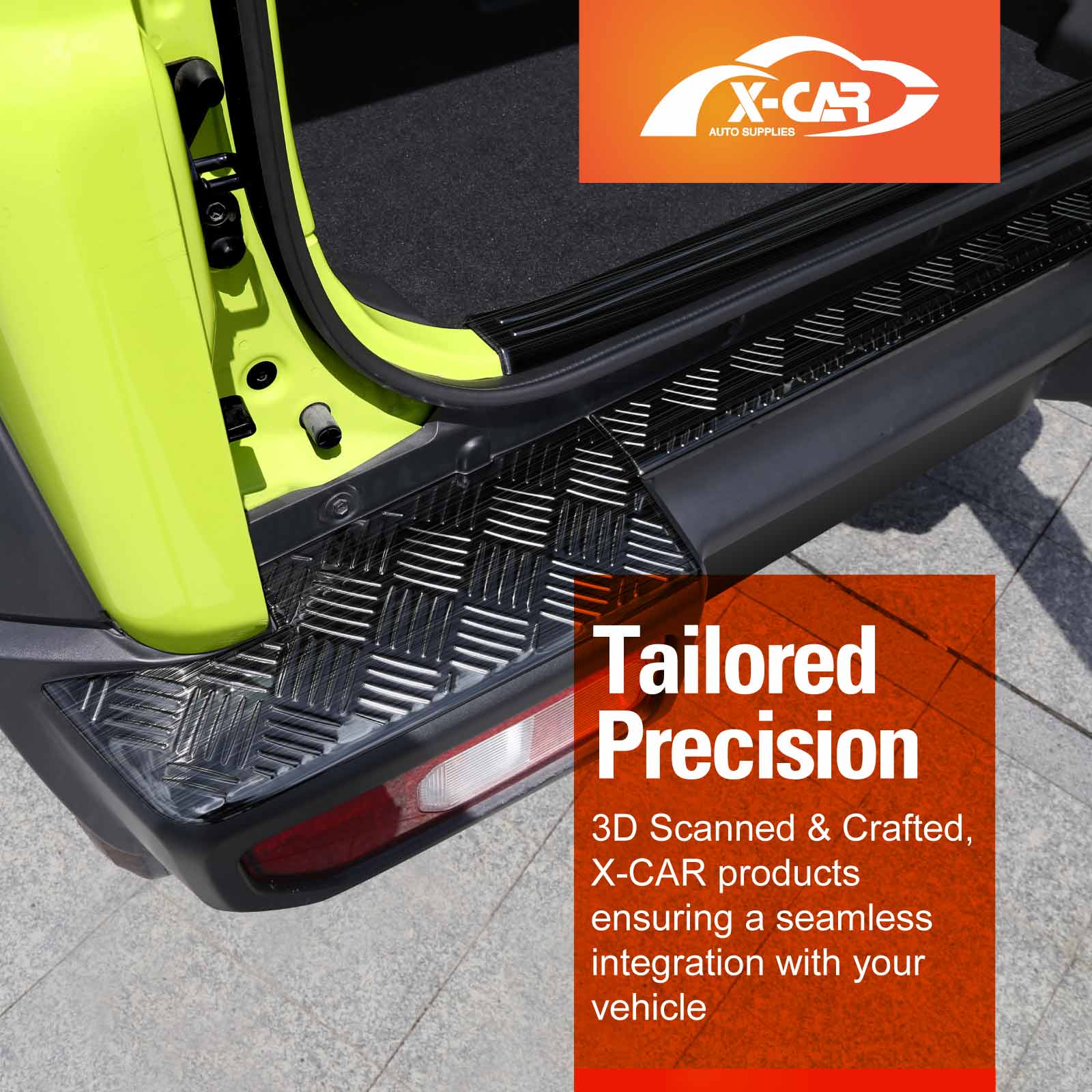 Bumper Guard & Boot Sill Protector Panel for Suzuki Jimny XL | X-CAR