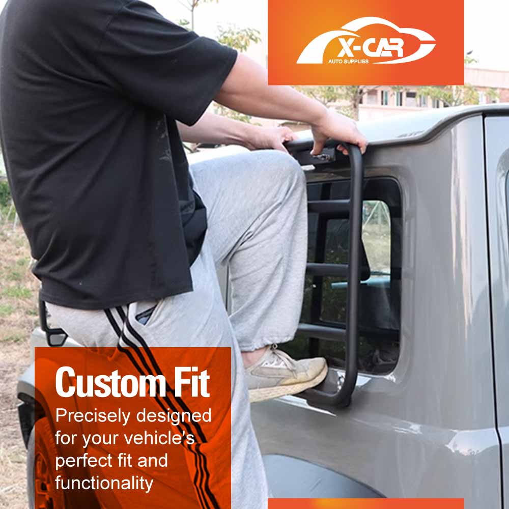 Rear Ladder/ Side Ladder for Suzuki Jimny XL 5-Door 2023-Onwards Tailg ...