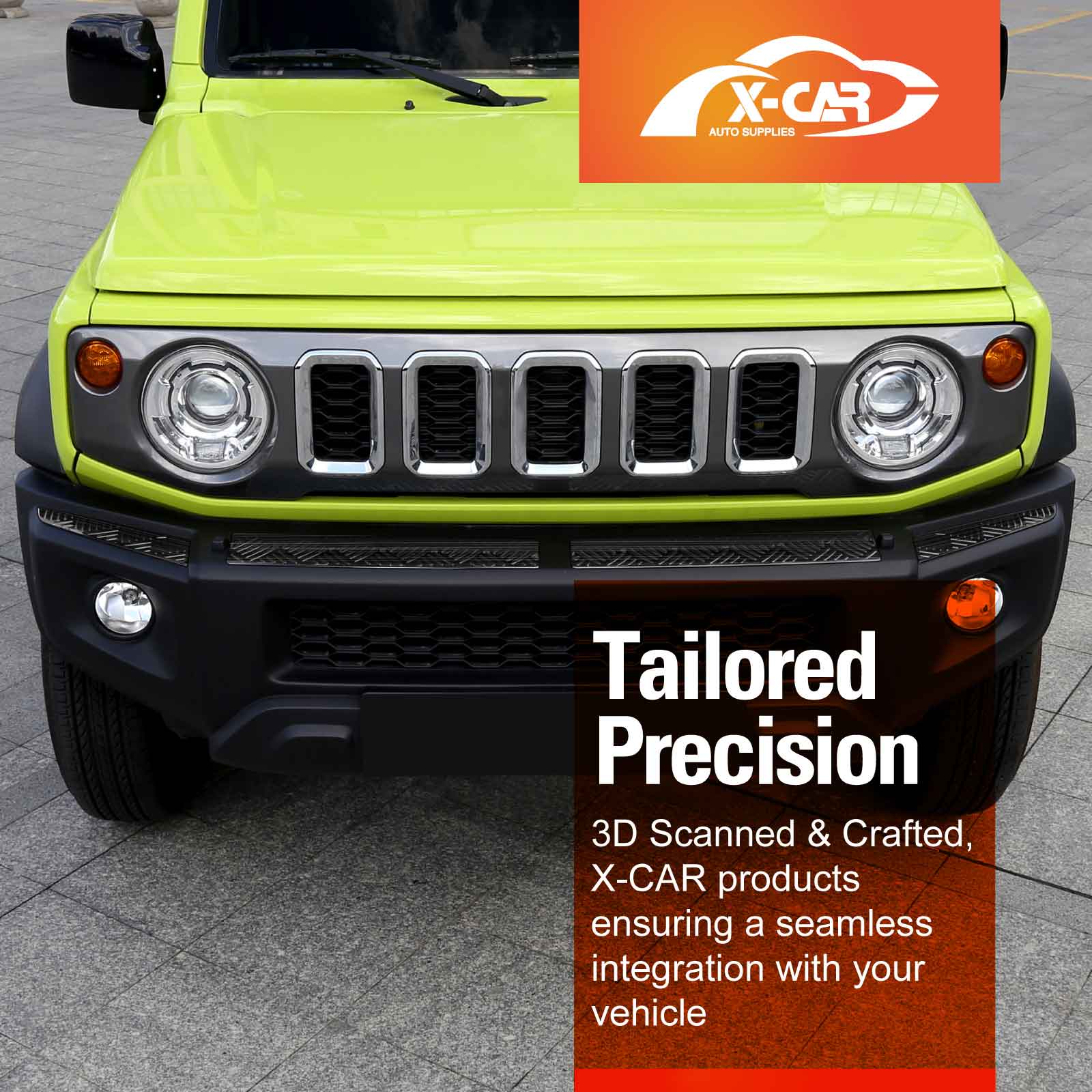 Bumper Guard & Boot Sill Protector Panel for Suzuki Jimny XL | X-CAR
