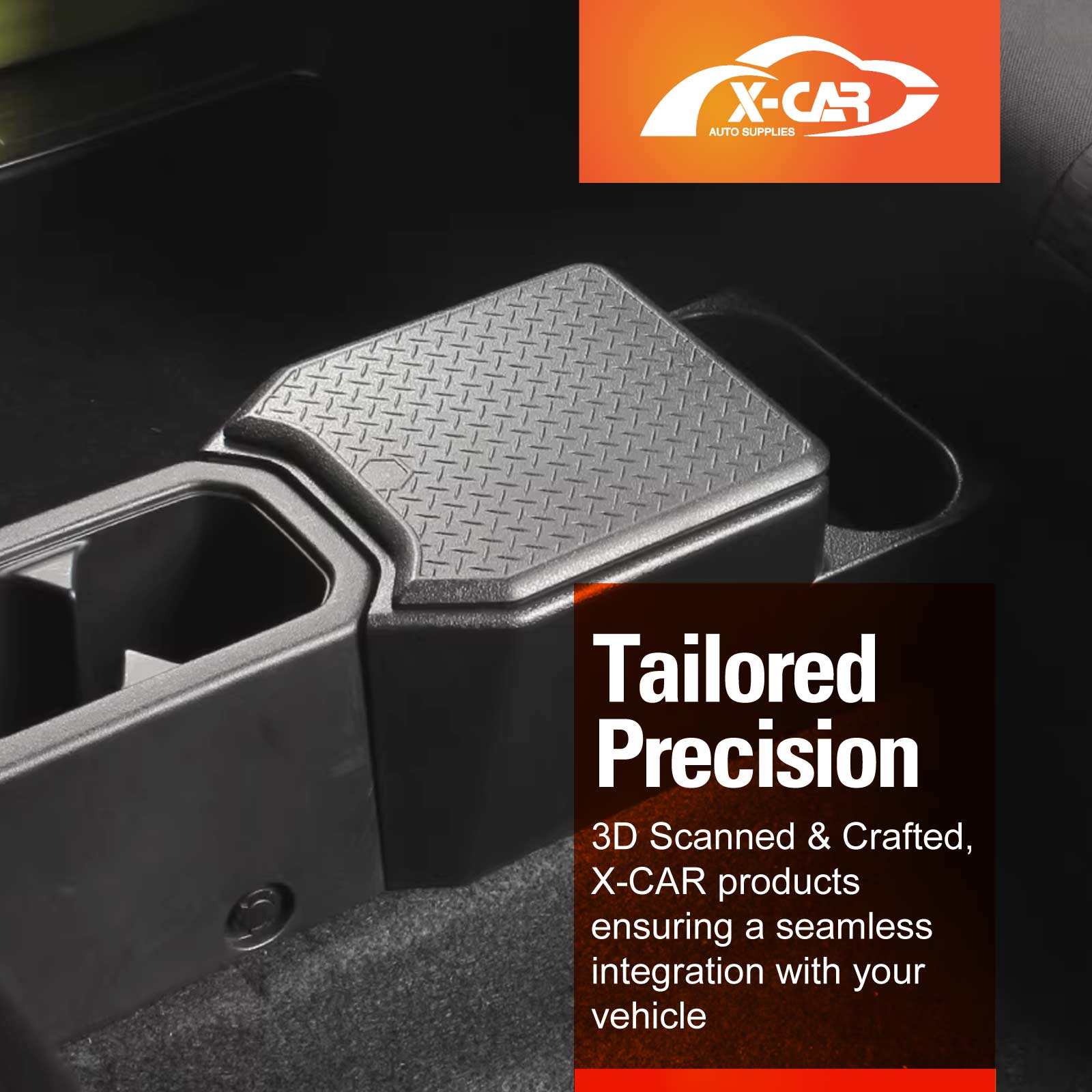 Rear Seat Storage Box for Suzuki Jimny XL | X-CAR