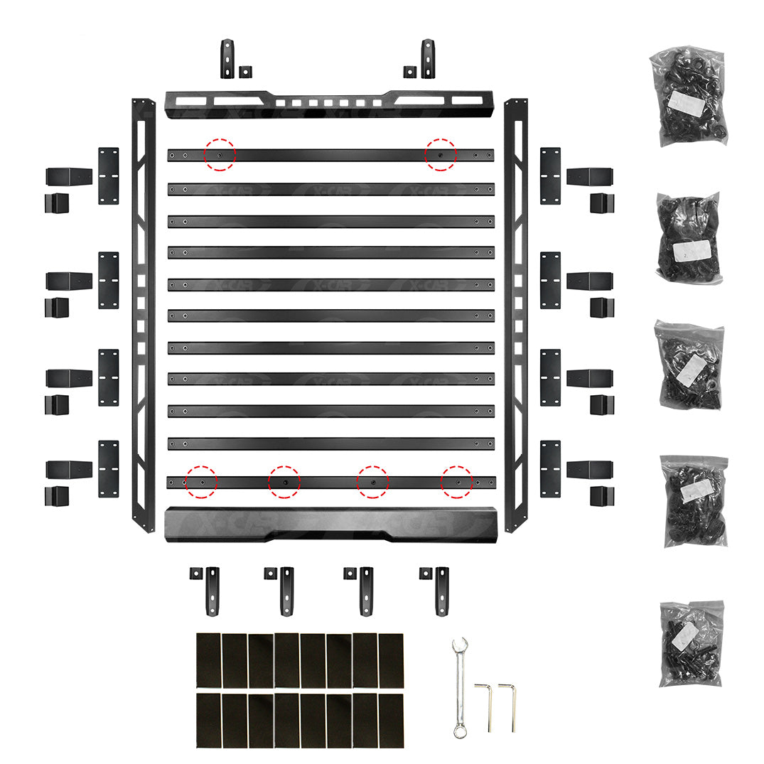 Roof Luggage Rack for Suzuki Jimny XL 5-Door 2023-2025 Multi-Functional ...
