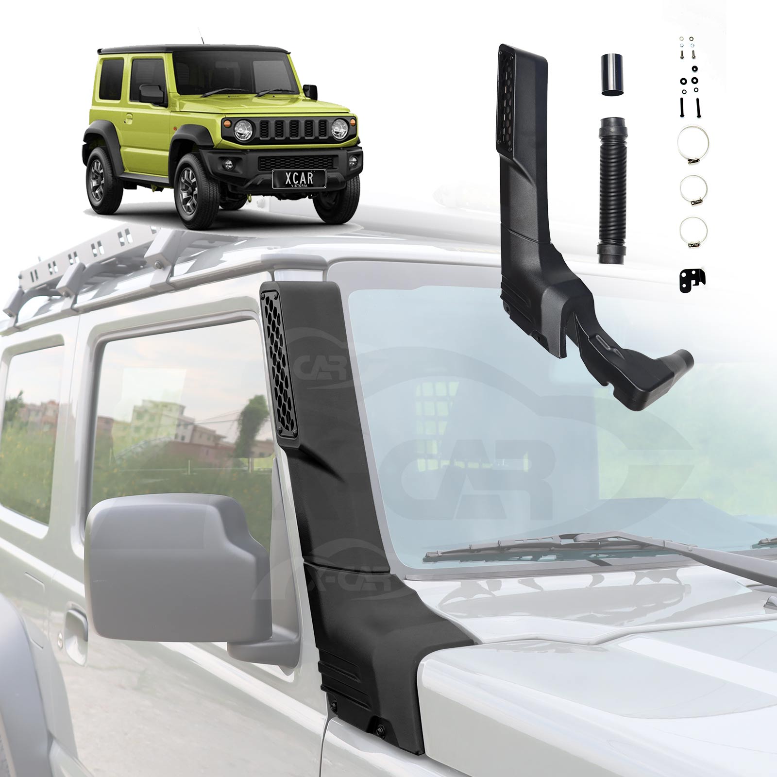 Snorkel Kit for Suzuki Jimny 3-Door 2018+ | X-CAR