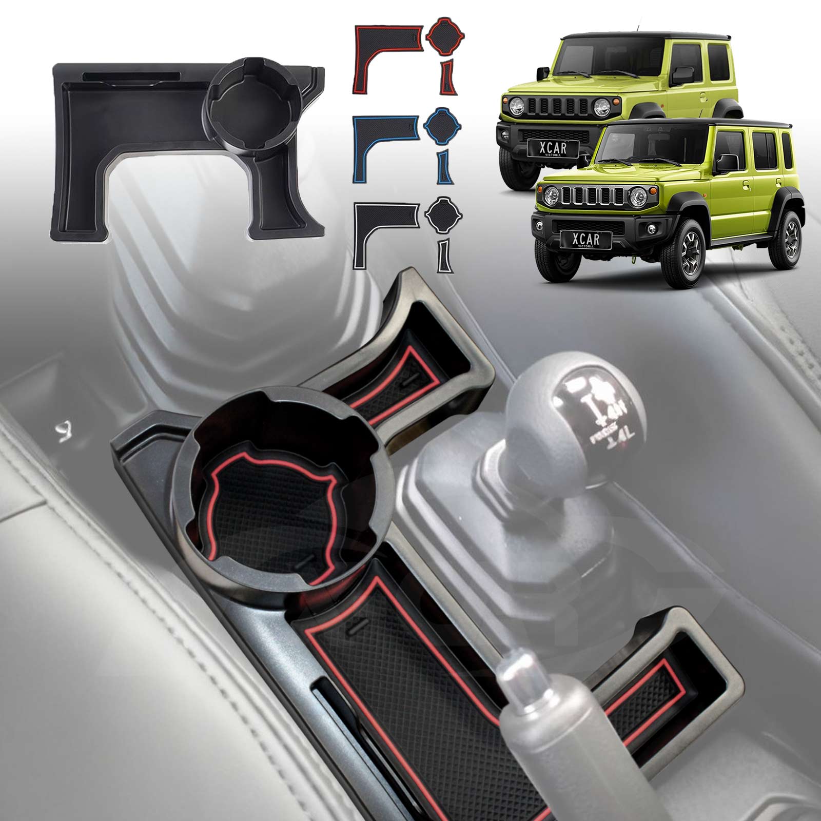 Center Console Cup Holder for Suzuki Jimny 2018-2025 Storage Box Car ...