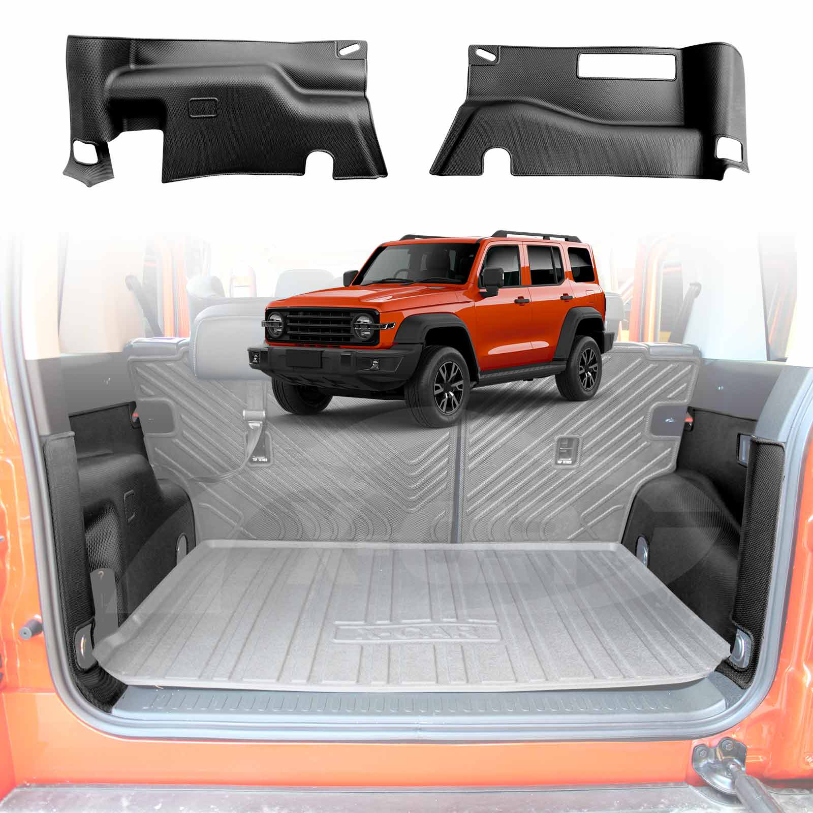 GMW Tank 300 Boot Side Protectors Mats Rear Trunk Covers AU | X-CAR