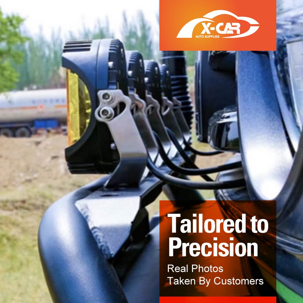 Nudge Bar with LED Spotlight For GWM Tank 300 2023-2025 Bullbar Front ...