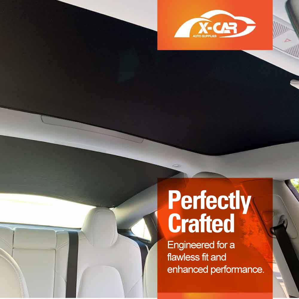 Tesla Model 3 Highland Glass Roof Sun Shades 2023-Onwards Accessories ...