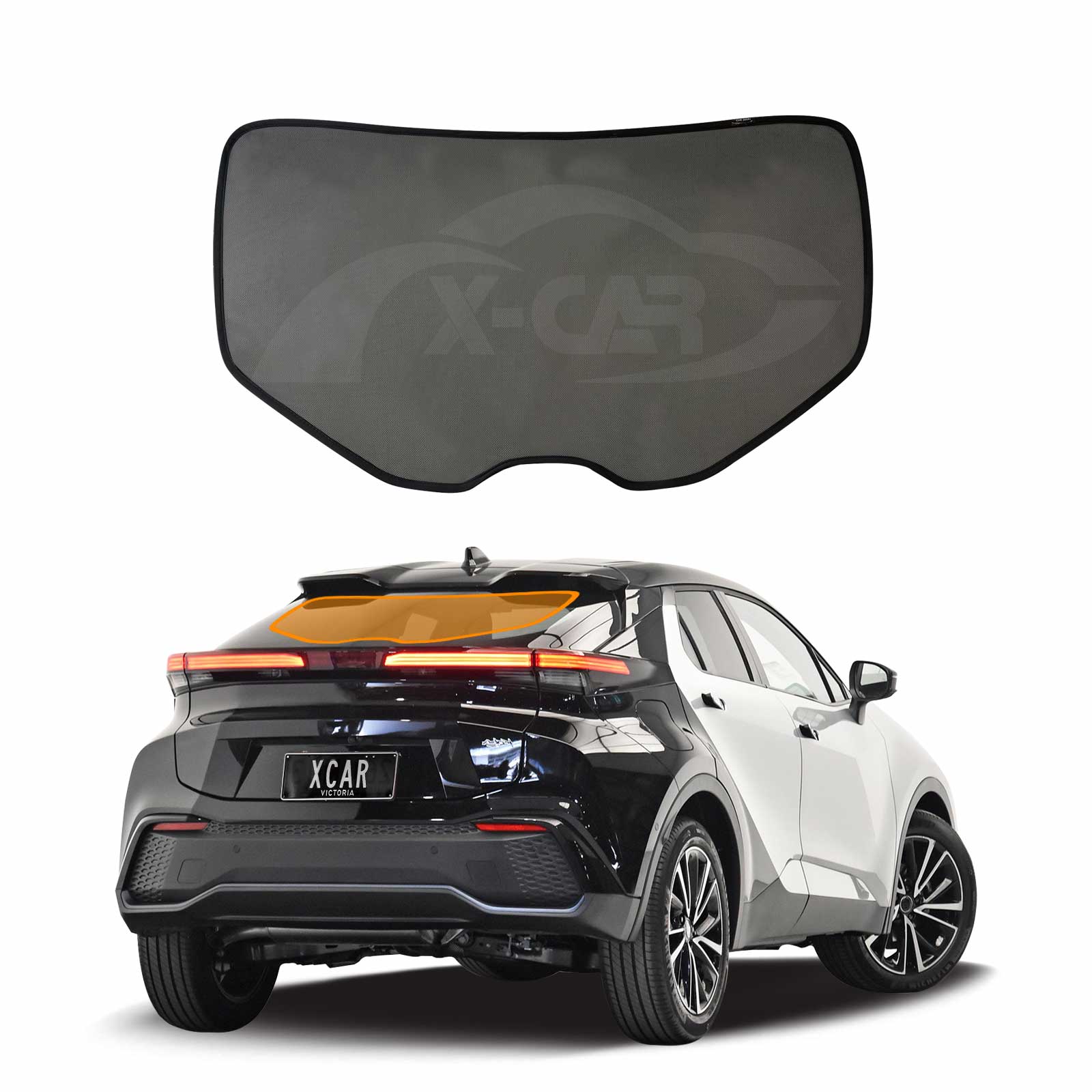 Rear Windscreen Sun Shade for Toyota CHR C-HR 2024-Onwards | X-CAR