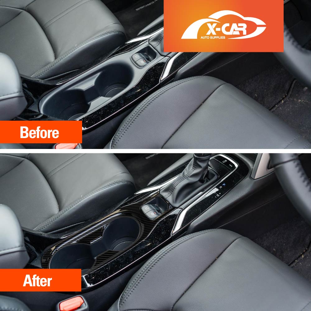X-CAR Cup Holder Window Control Panel Trim for Toyota Corolla Cross