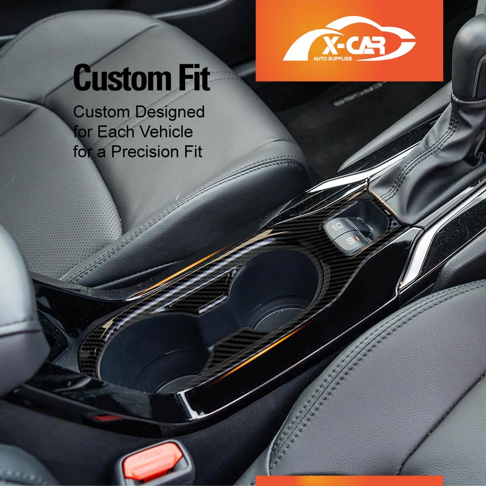 X-CAR Cup Holder Window Control Panel Trim for Toyota Corolla Cross
