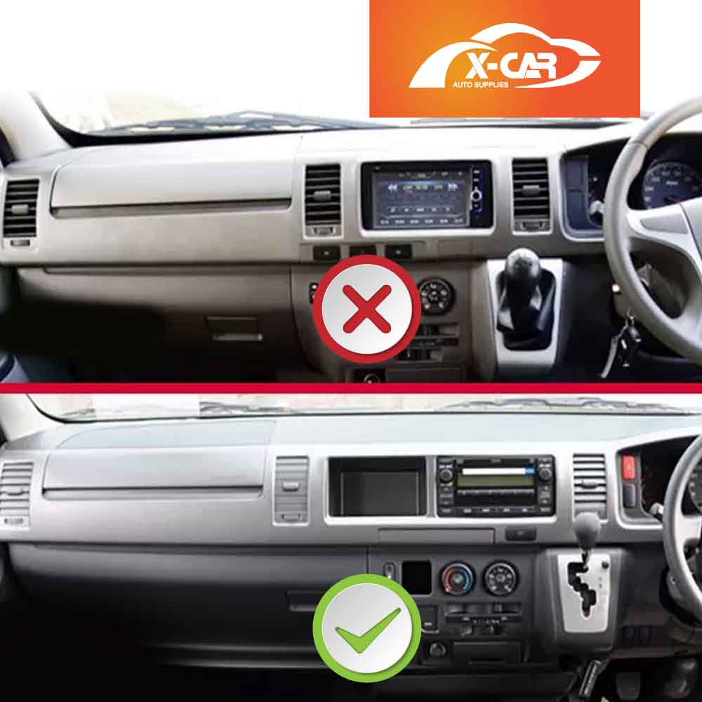 Dash Mat for Toyota Hiace SLWB Van 2005-2018 Non-Slip Dashboard Pad ...