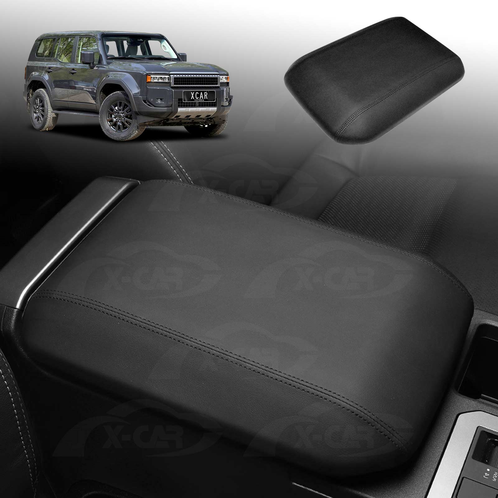 Armrest Cover for Toyota Prado 250 Series 2024-Onwards Center Console ...