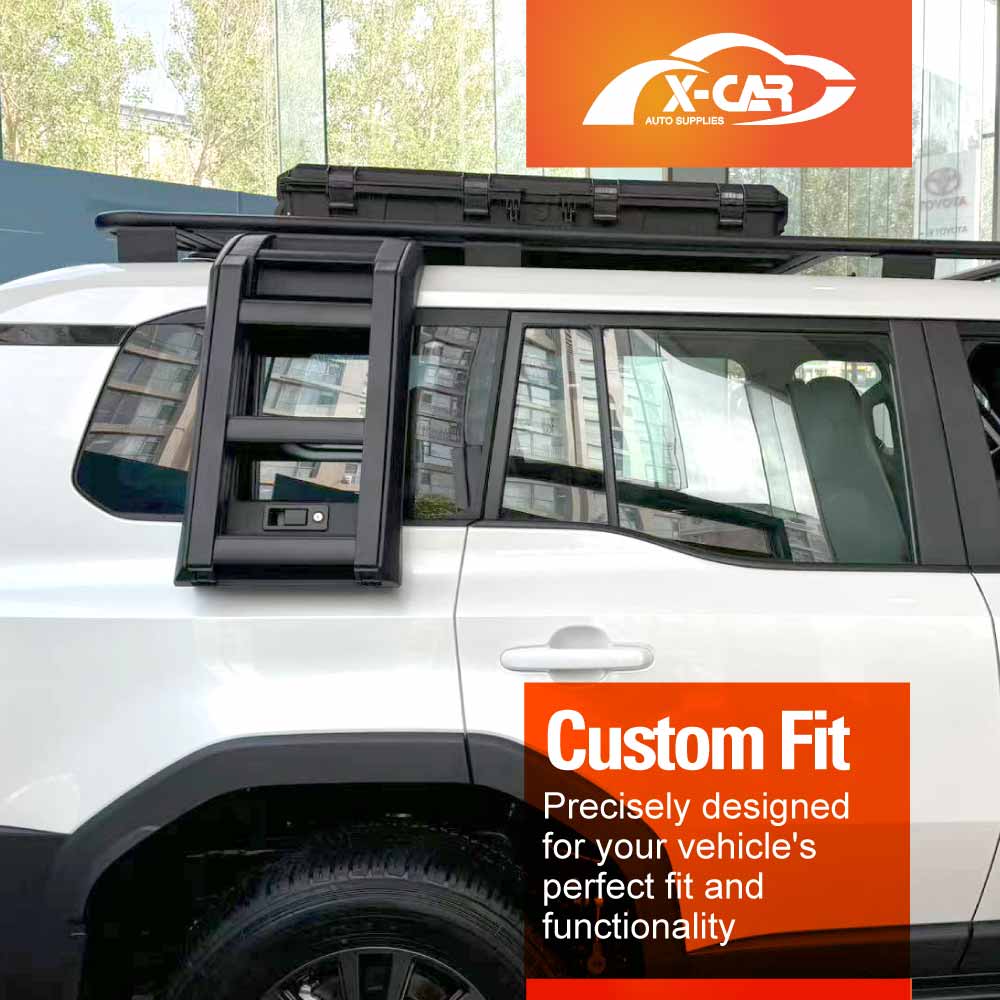 Roof Rack Rear Ladder LED Awning for Toyota Prado 250 Series VX/Kakadu ...