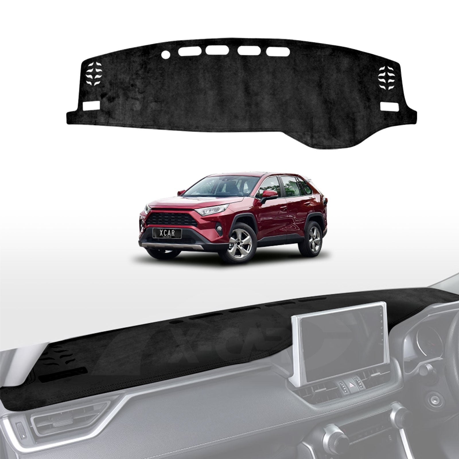 Dash Mat for Toyota Rav4 Rav 4 2019-Onwards Non-Slip Dashboard Pad ...
