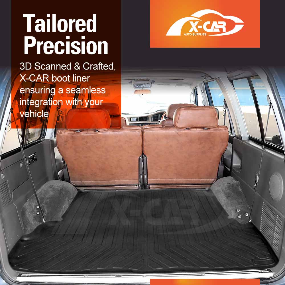 Boot Liner for Toyota Landcruiser 80 Series 1991-1998 All Weather Carg ...