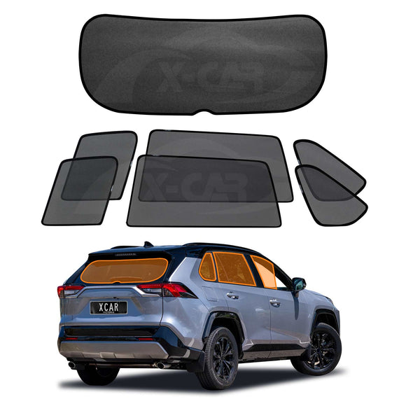 Window Sun Shade for Toyota RAV4 RAV 4 2019-2025 Car Sun Blind Mesh | X-CAR