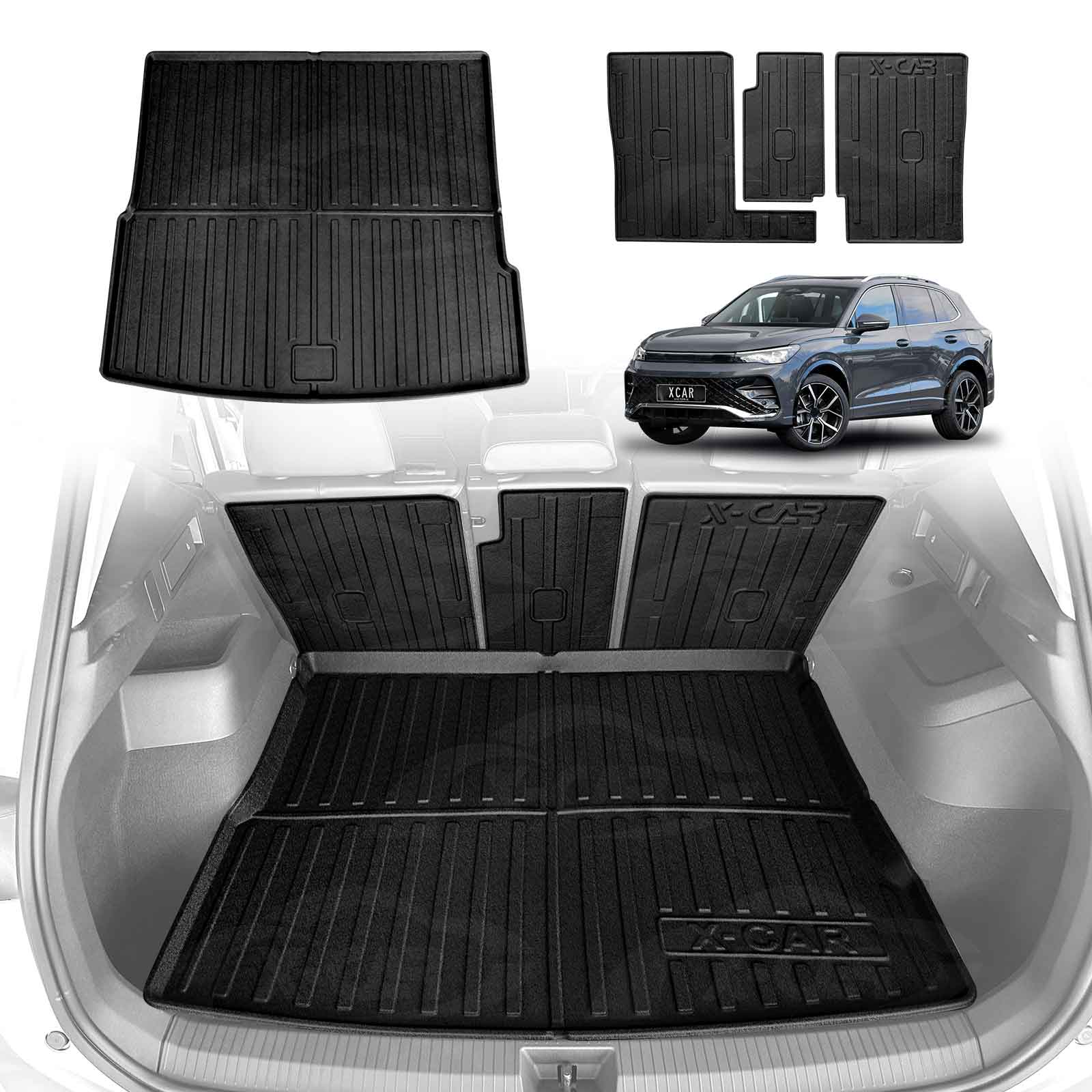 Boot Liner/Back Seat Protector for Volkswagen VW Tiguan CT Series 2025 ...
