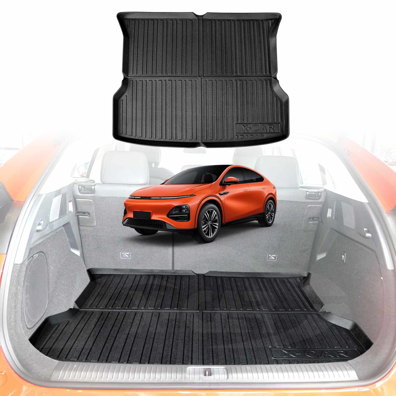 Boot Liner 3D All-Weather Heavy Duty Trunk Cargo Mats | X-CAR