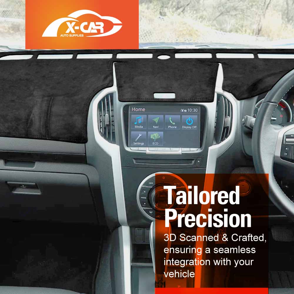 Dash Mat for Isuzu D-MAX DMAX Dual Cab 2012-2020 Non-Slip Dashboard Pa ...