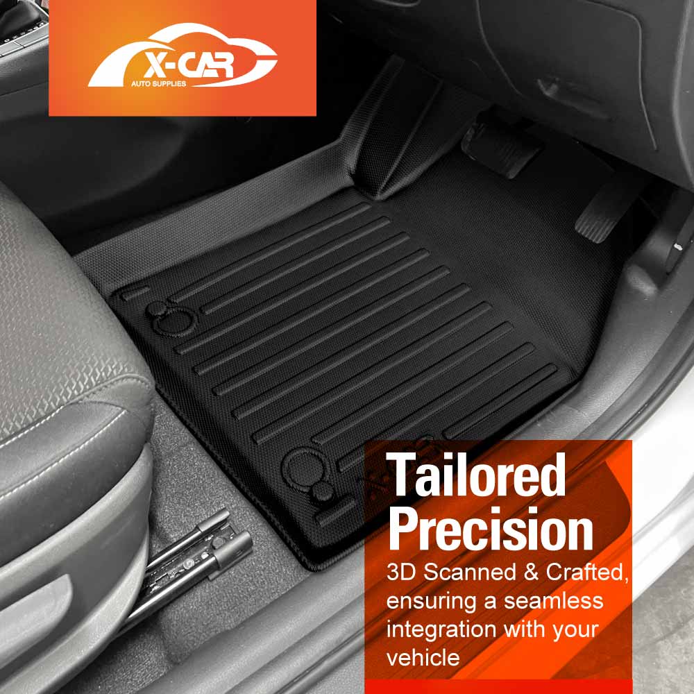 3D Floor Mats for Hyundai i30 Hatchback 2018-Onwards All-Weather Car ...