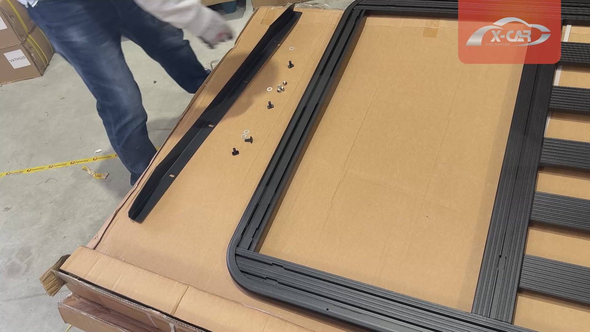 Roof Rack Rear Ladder LED Awning for Toyota Prado 250 Series VX/Kakadu ...