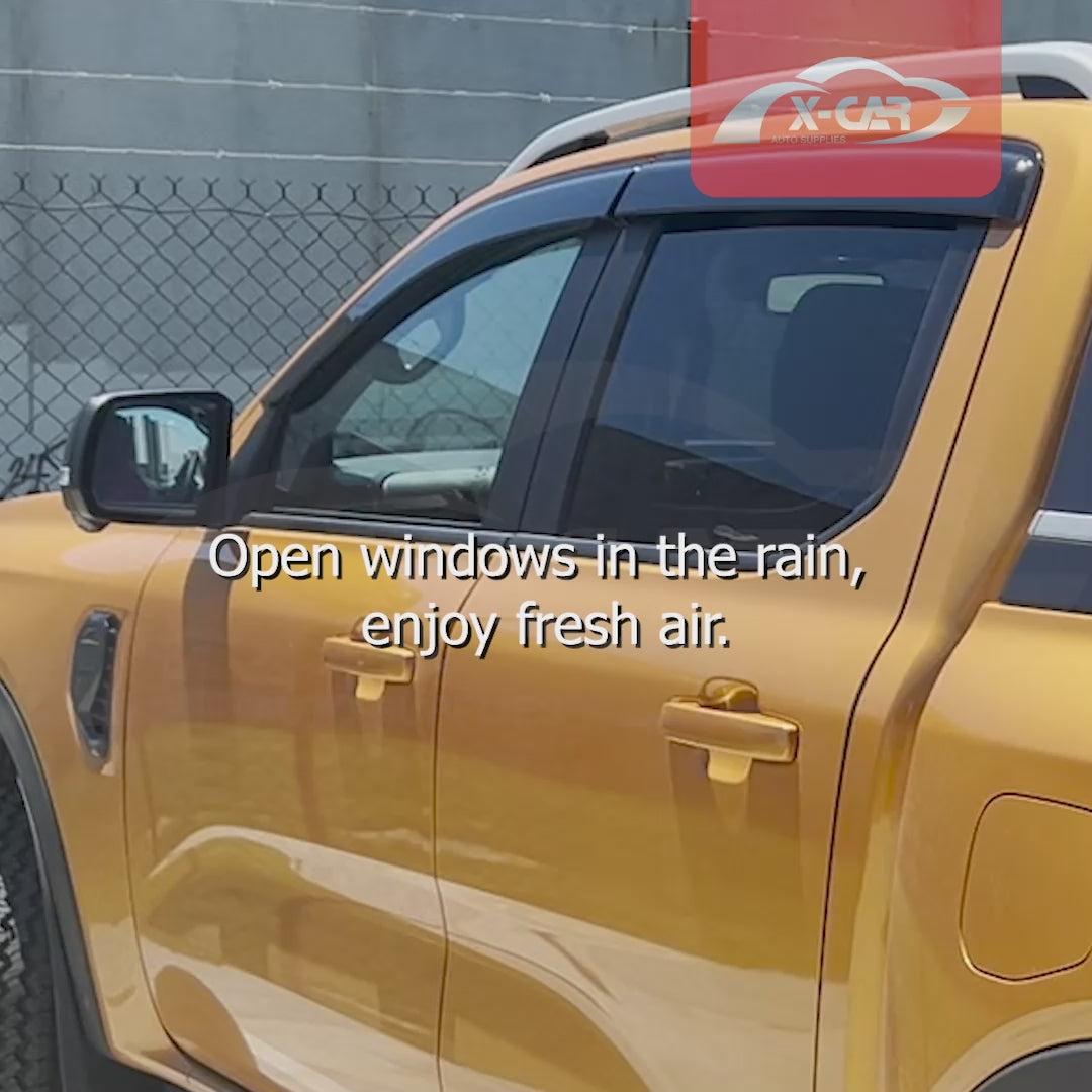 Car Window Weather Shields | Weathershields for Cars | X-CAR