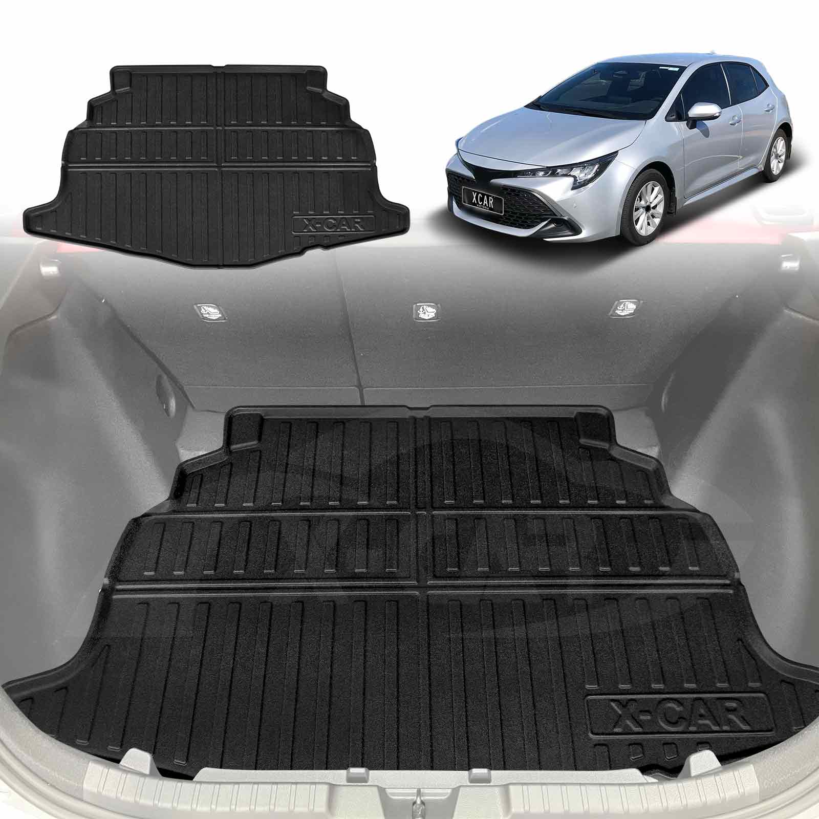 Boot Liner/ Back Seat Protector for Toyota Corolla Hatchback ZR Hybrid ...
