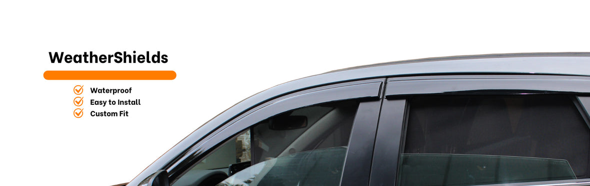 Car Window Weather Shields | Weathershields for Cars | X-CAR
