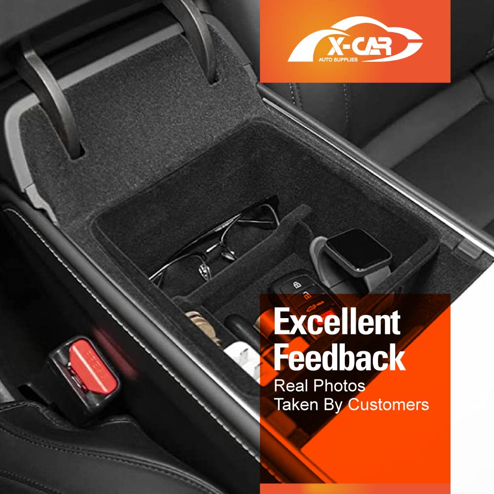 Centre Console Organizer Tray for Tesla Model 3 2021-2023 and Model Y ...