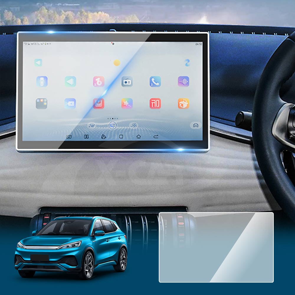 BYD Atto 3 Dash Screen Center Console Screen Protector Tempered Glass ...